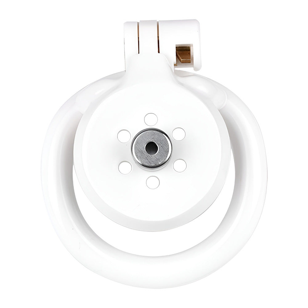 Flat Chastity Cage with Metal Urethral Plug and Elastic Belt 3D-Printed ...