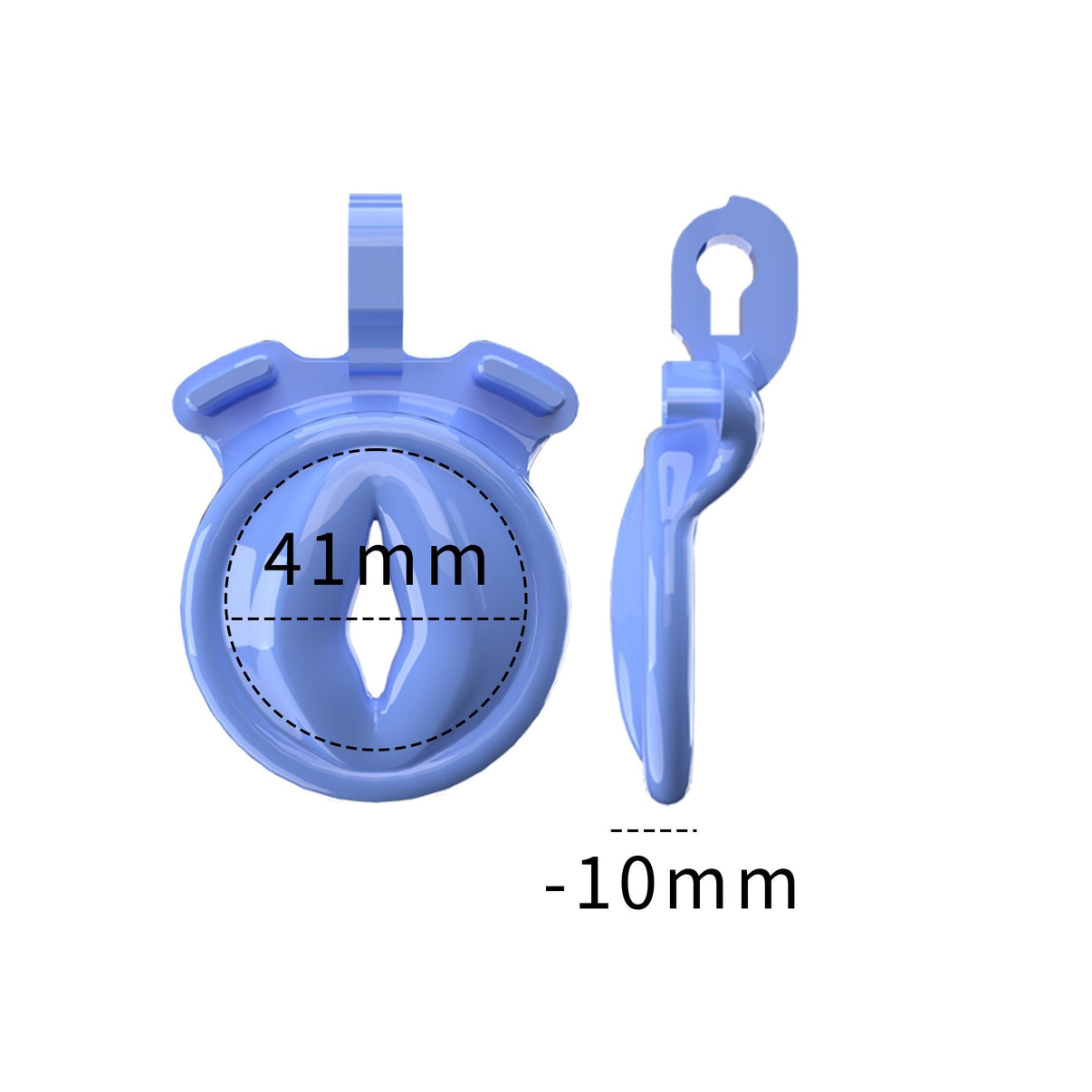 Micro Minus Negative Chastity Cage Clit Pink Cock Cage For Sissy ...